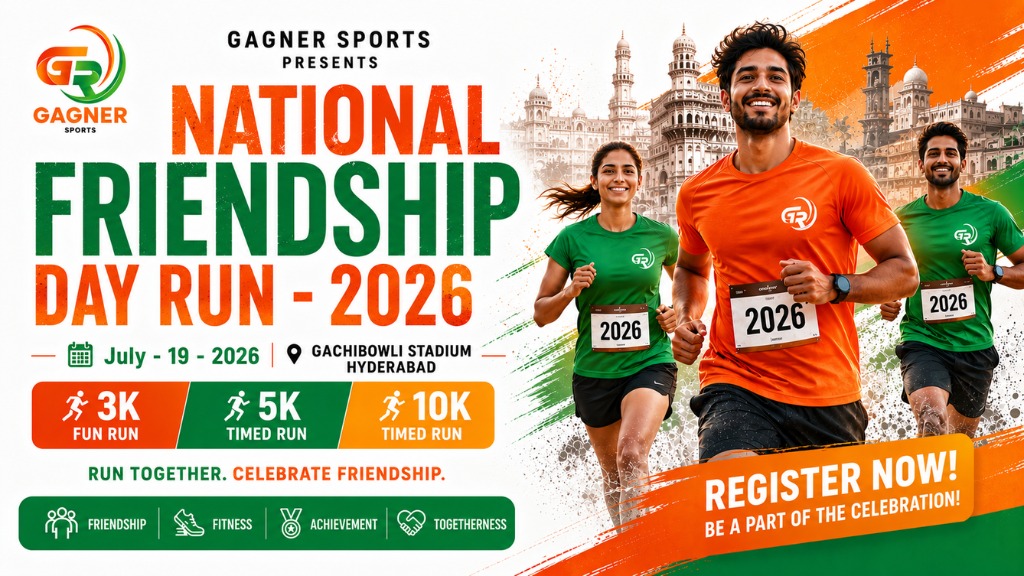 National Friendship Day Run Hyderabad 2026 in Hyderabad